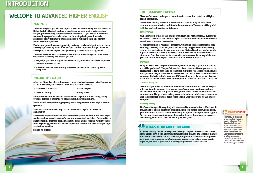 Book of the month | Advanced Higher English Study Guide – Bright Red ...